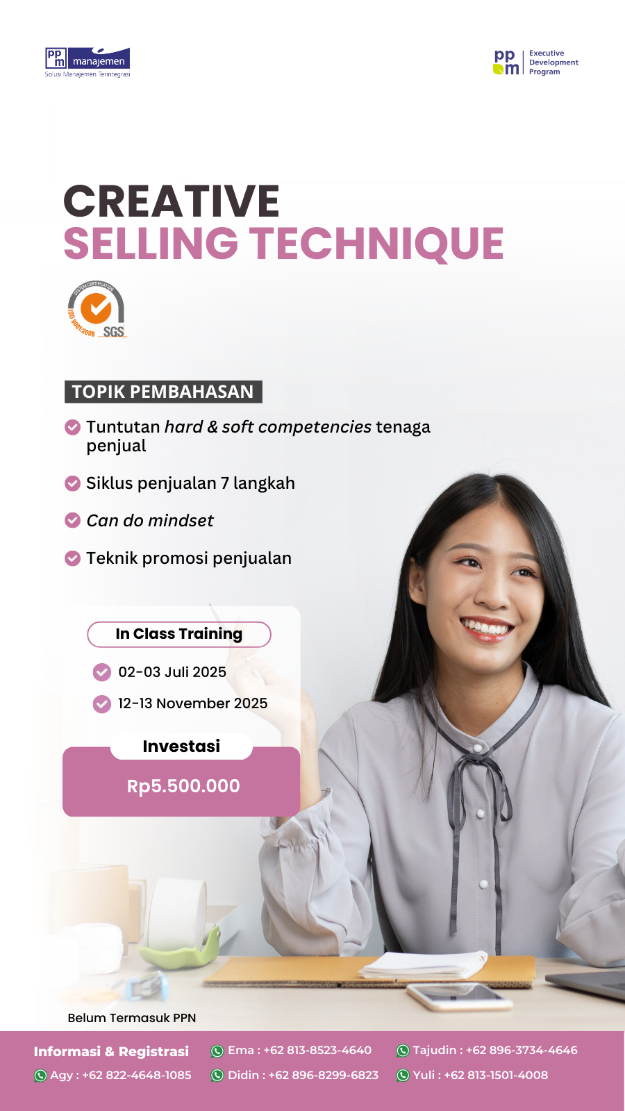 Creative Selling Techniques [In-Class Training] | PBP